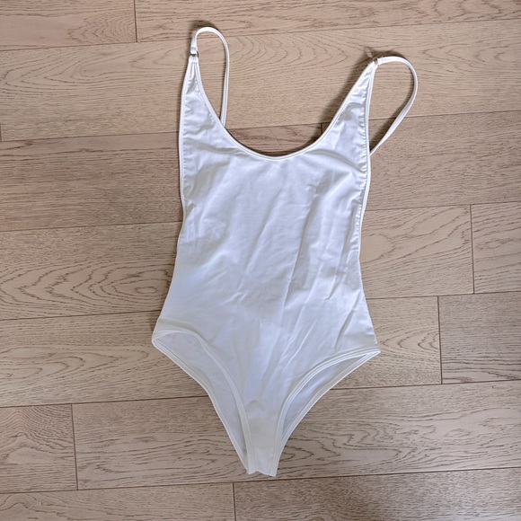 Swim | Wicked Weasel Matt Lycra 855 White One Piece Swimsuit | Poshmark